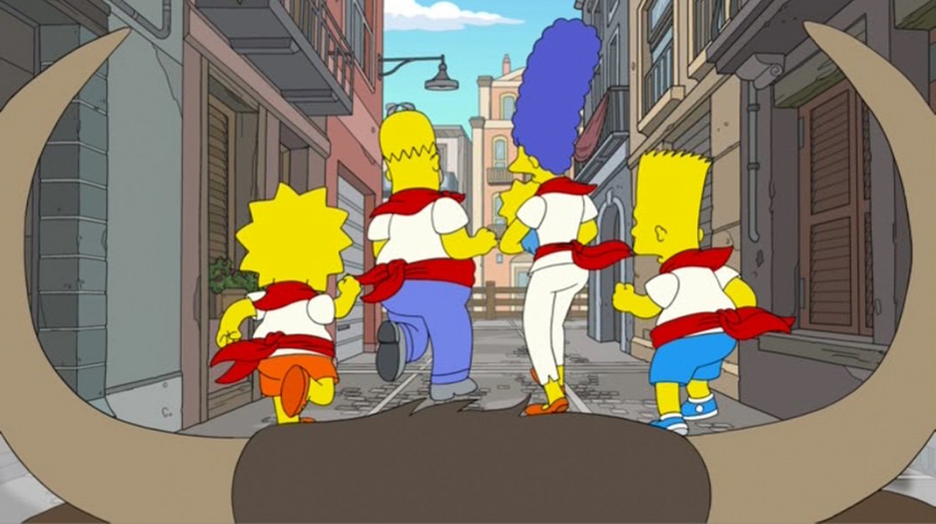 Simpsonowie - Nie musisz żyć jak sędzia (S25E16) (2014) | Ciekawostki ...