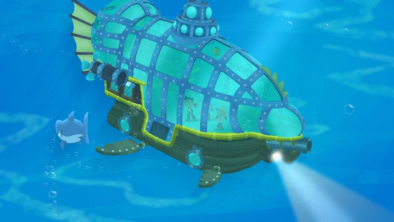 Jake and the Never Land Pirates - Captain Hook's Lagoon / Undersea ...