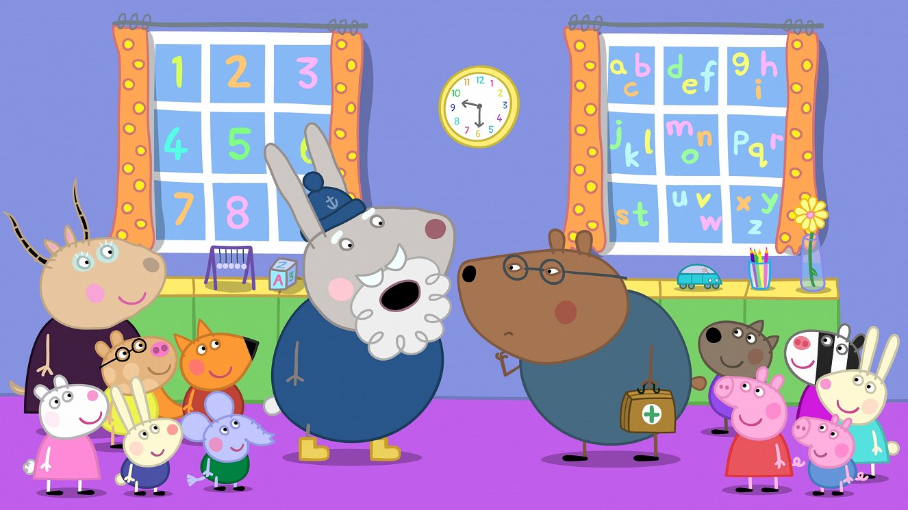 Prasátko Peppa - Grampy Rabbit in Space (S04E50) (2012) | ČSFD.cz