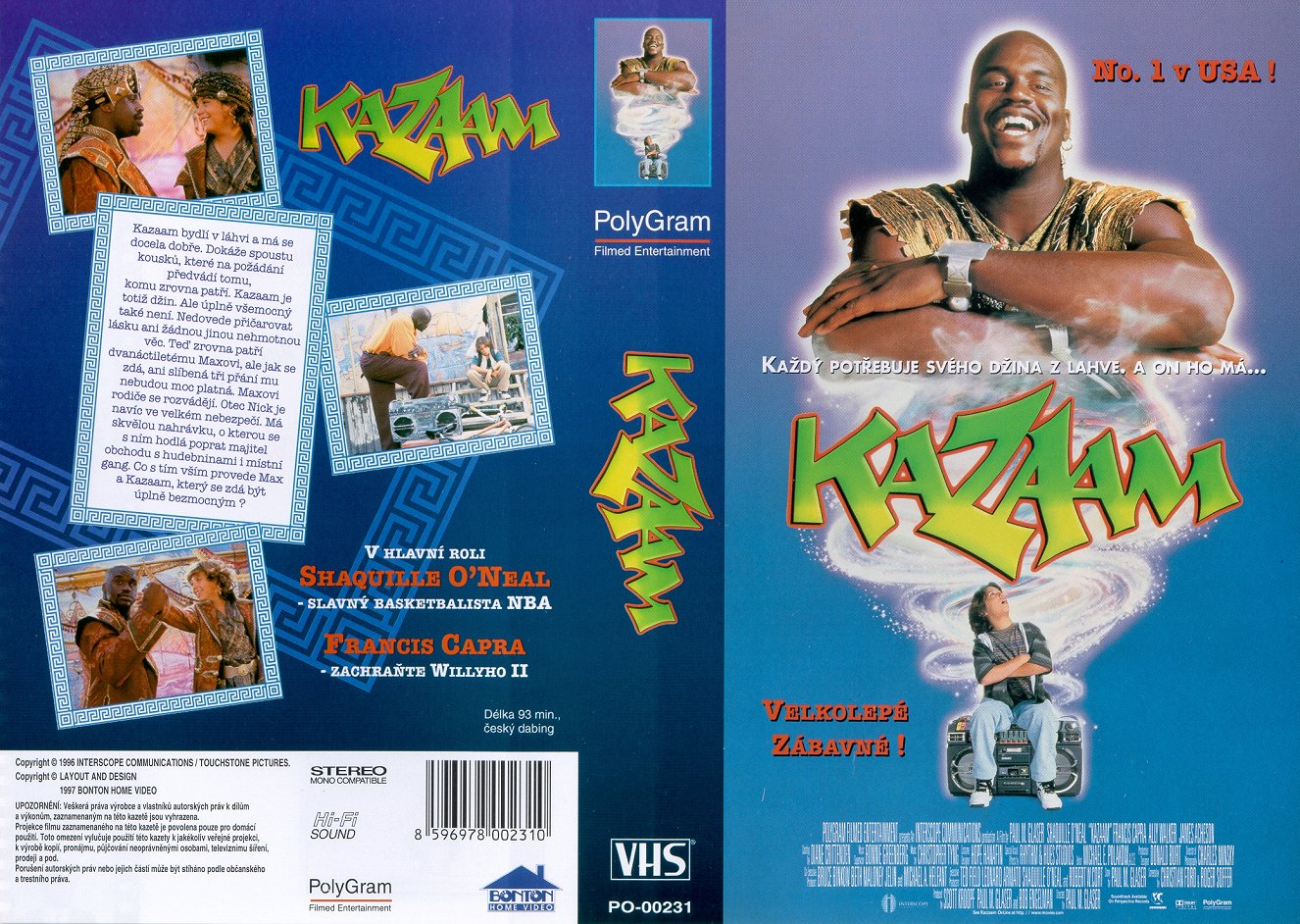 Kazaam - Der Geist aus der Flasche (1996) | ČSFD.cz