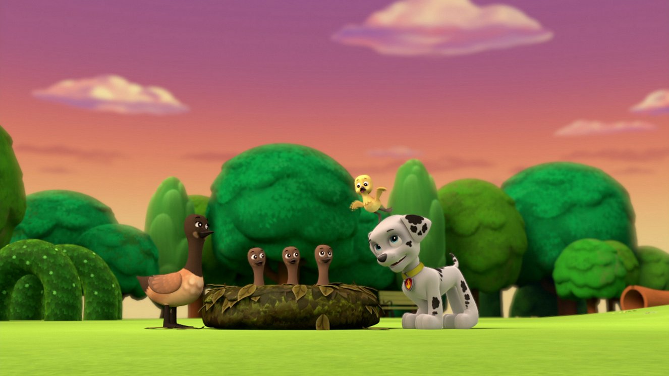 Labková patrola - To šteňa je hus / Úlet od šteniatok (S01E05) (2013 ...