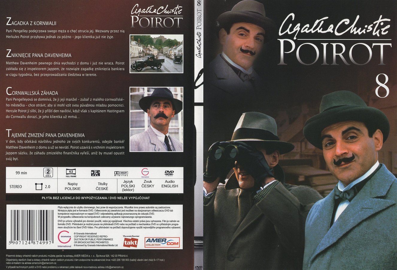 Agatha Christie: Poirot - The Disapperance of Mr. Davenheim (S02E05 ...