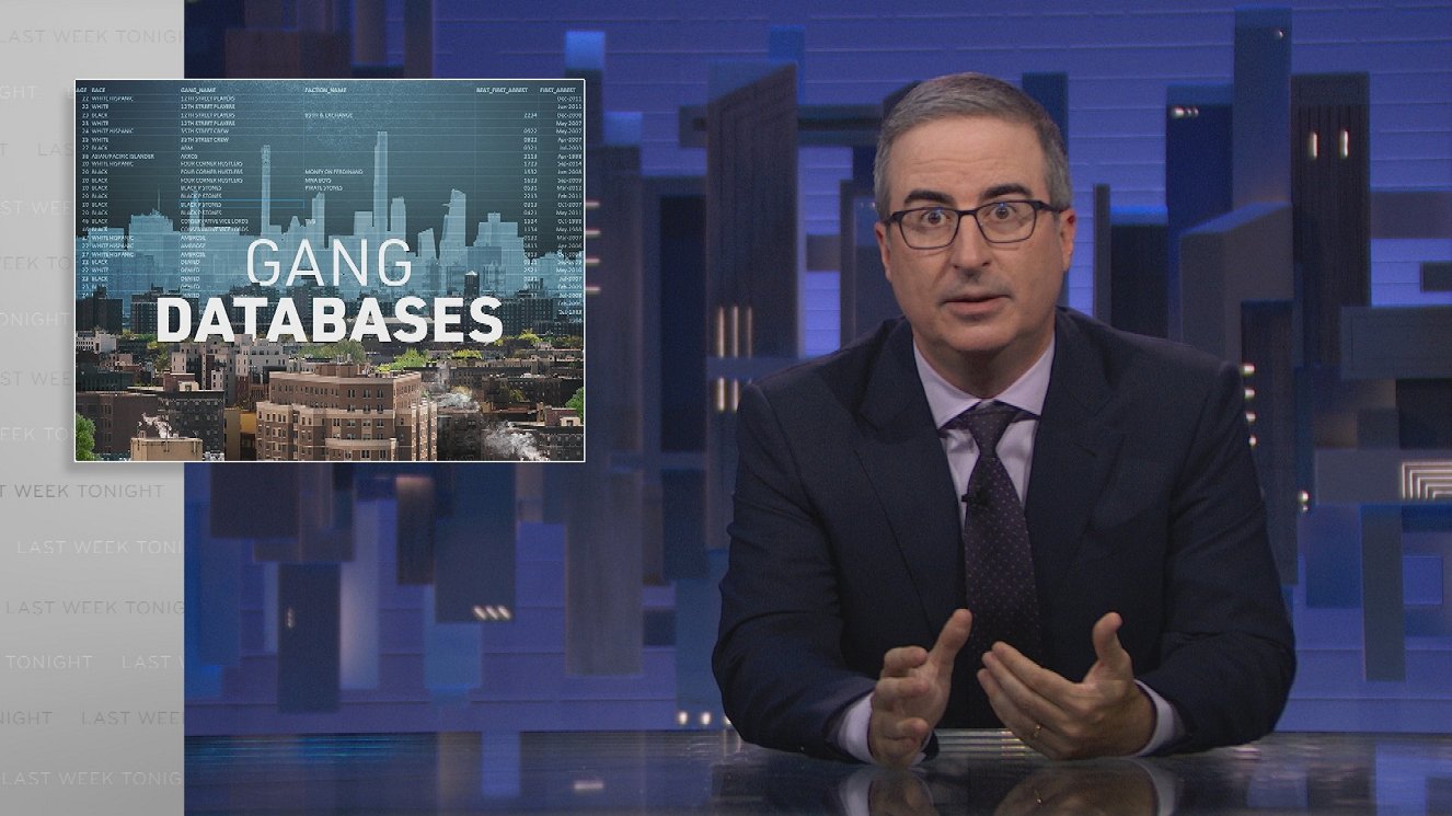 Last Week Tonight with John Oliver - Epstein, Gang Databases & Moon ...