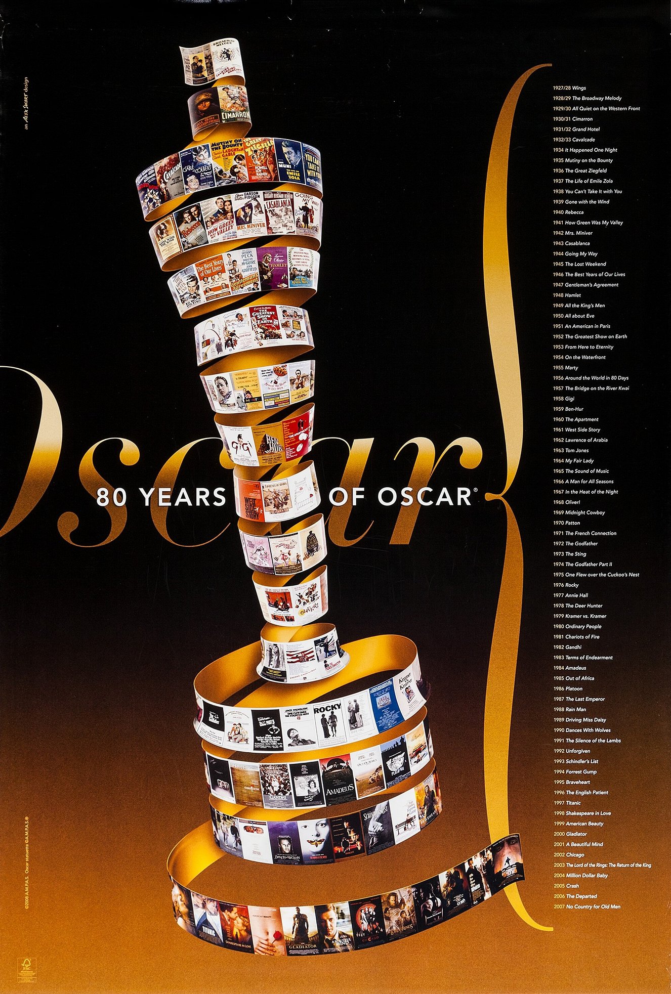 The 80th Annual Academy Awards (2008) | Gallery - Posters | ČSFD.cz