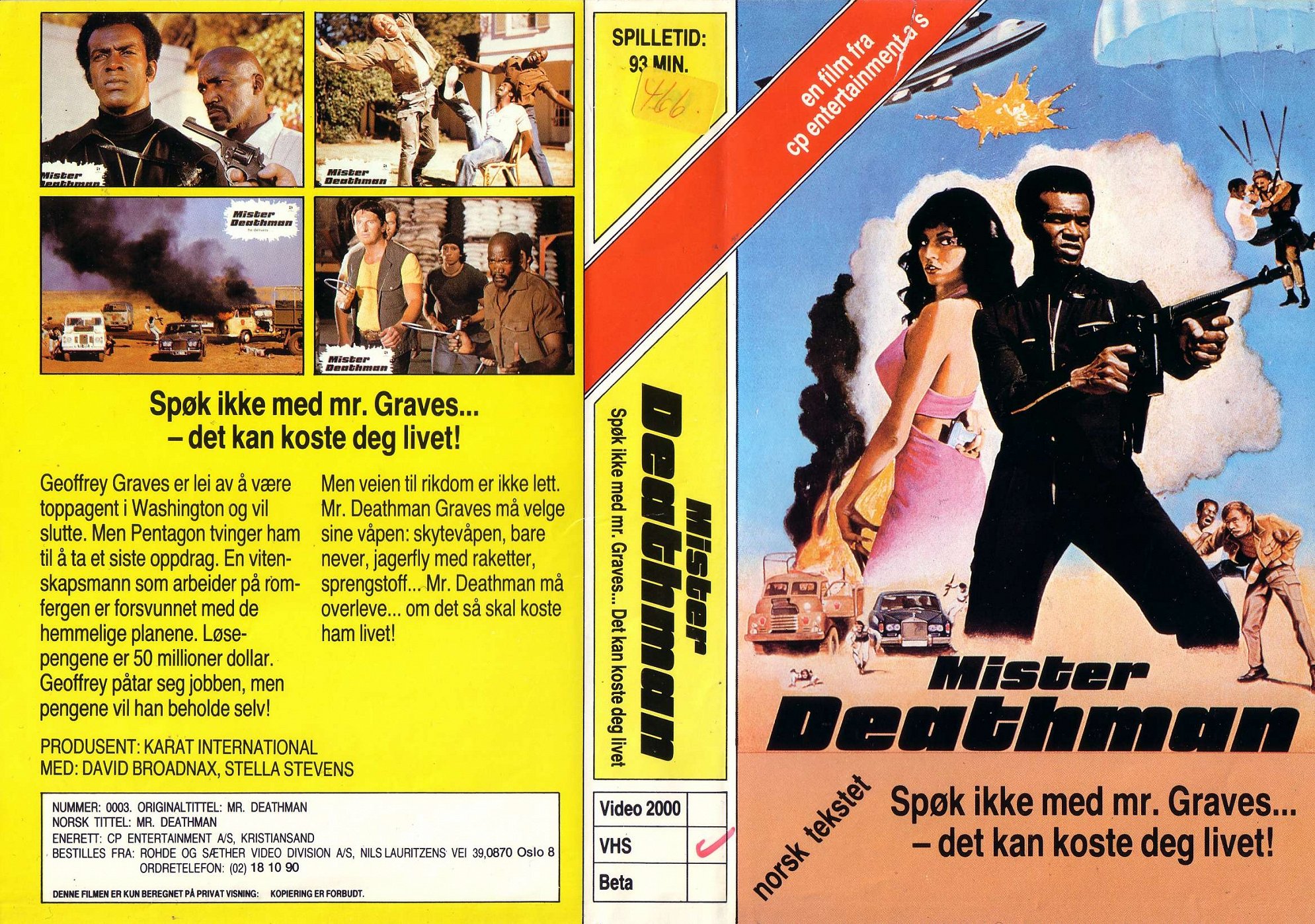 Mister Deathman (1977) | ČSFD.cz