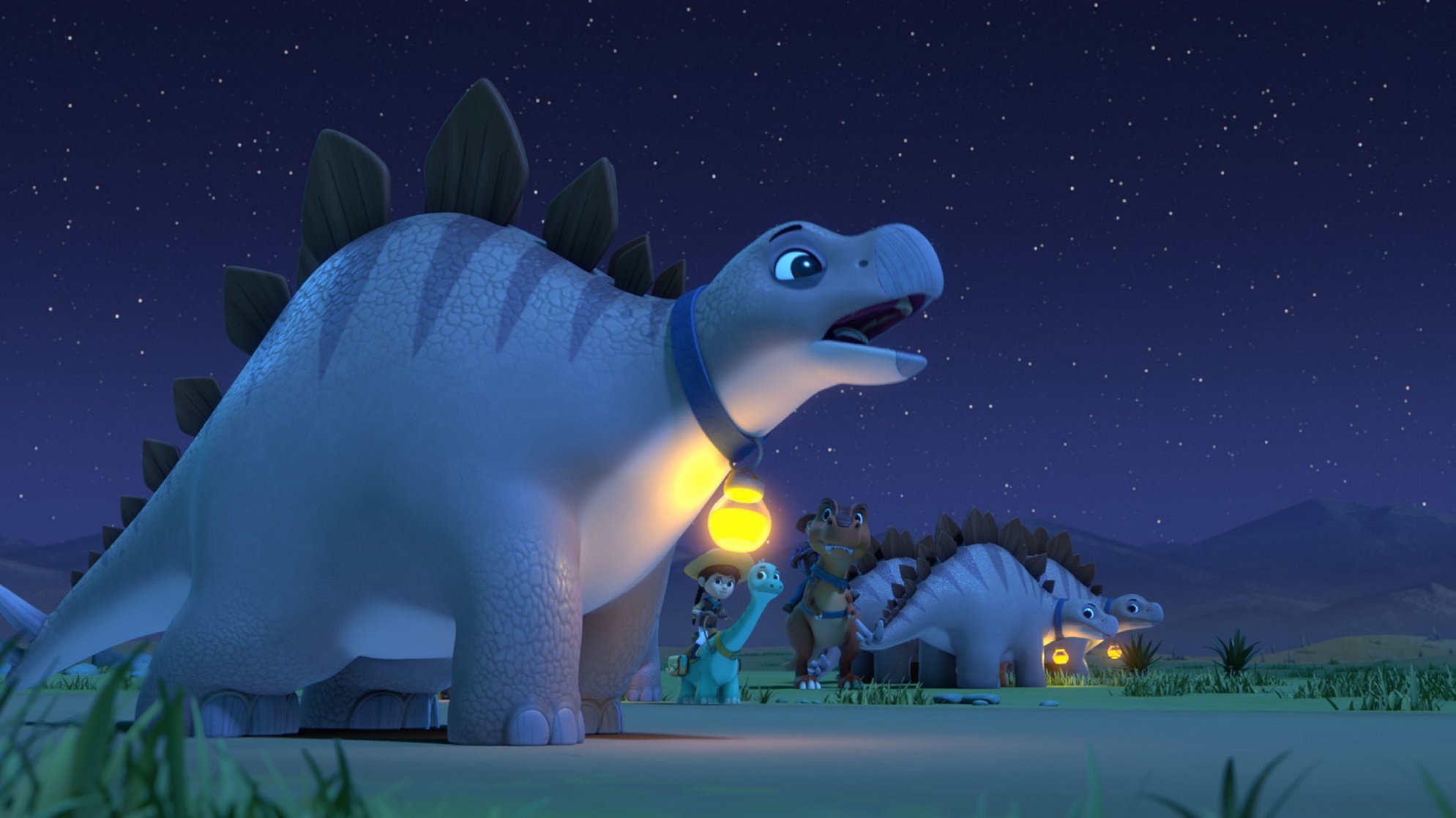 Dino Ranch - Stop That Spinosaurus! / The Spookasaurus (S01E02) (2021 ...