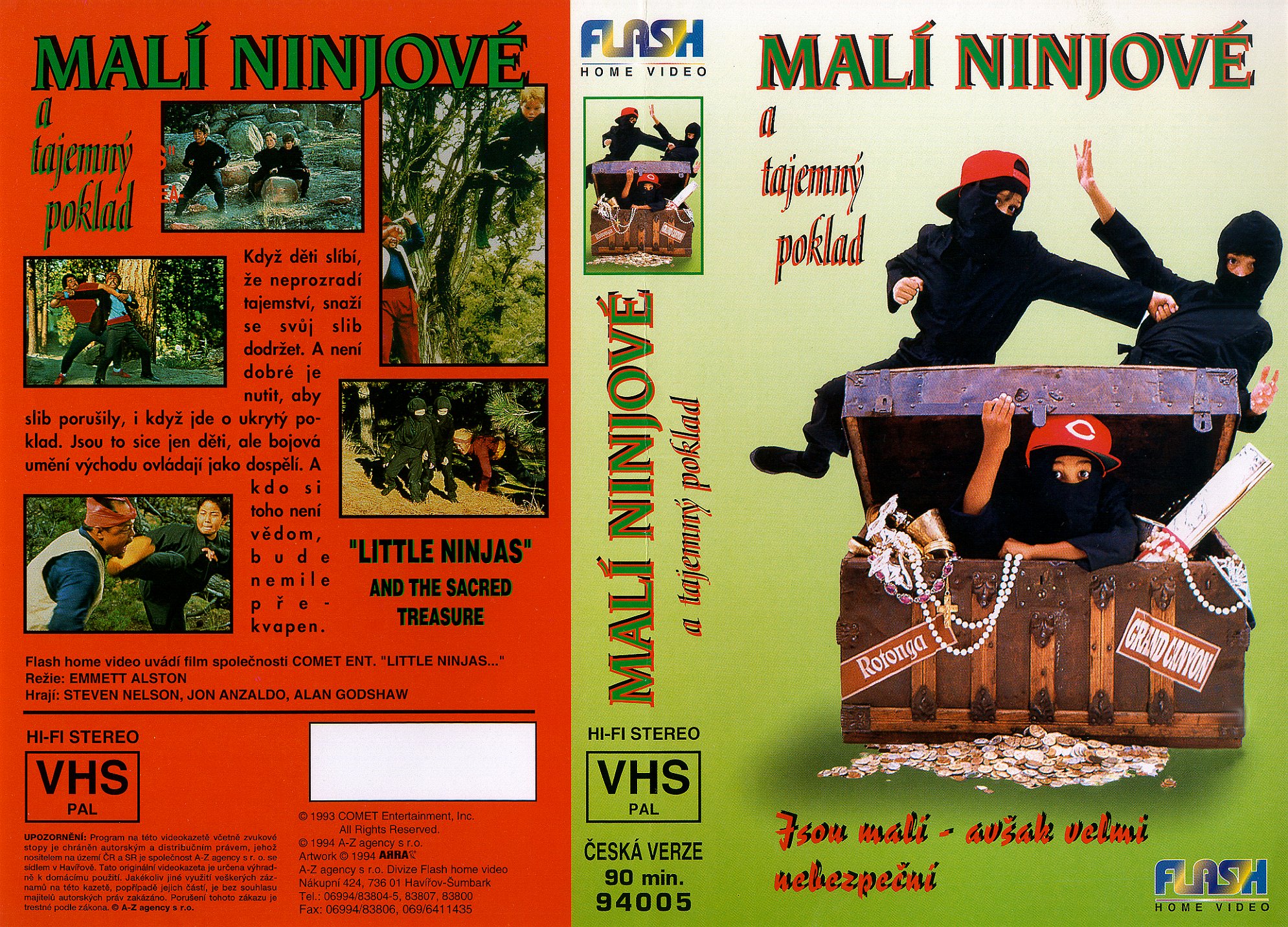 3 Little Ninjas and the Lost Treasure (1990) | ČSFD.cz