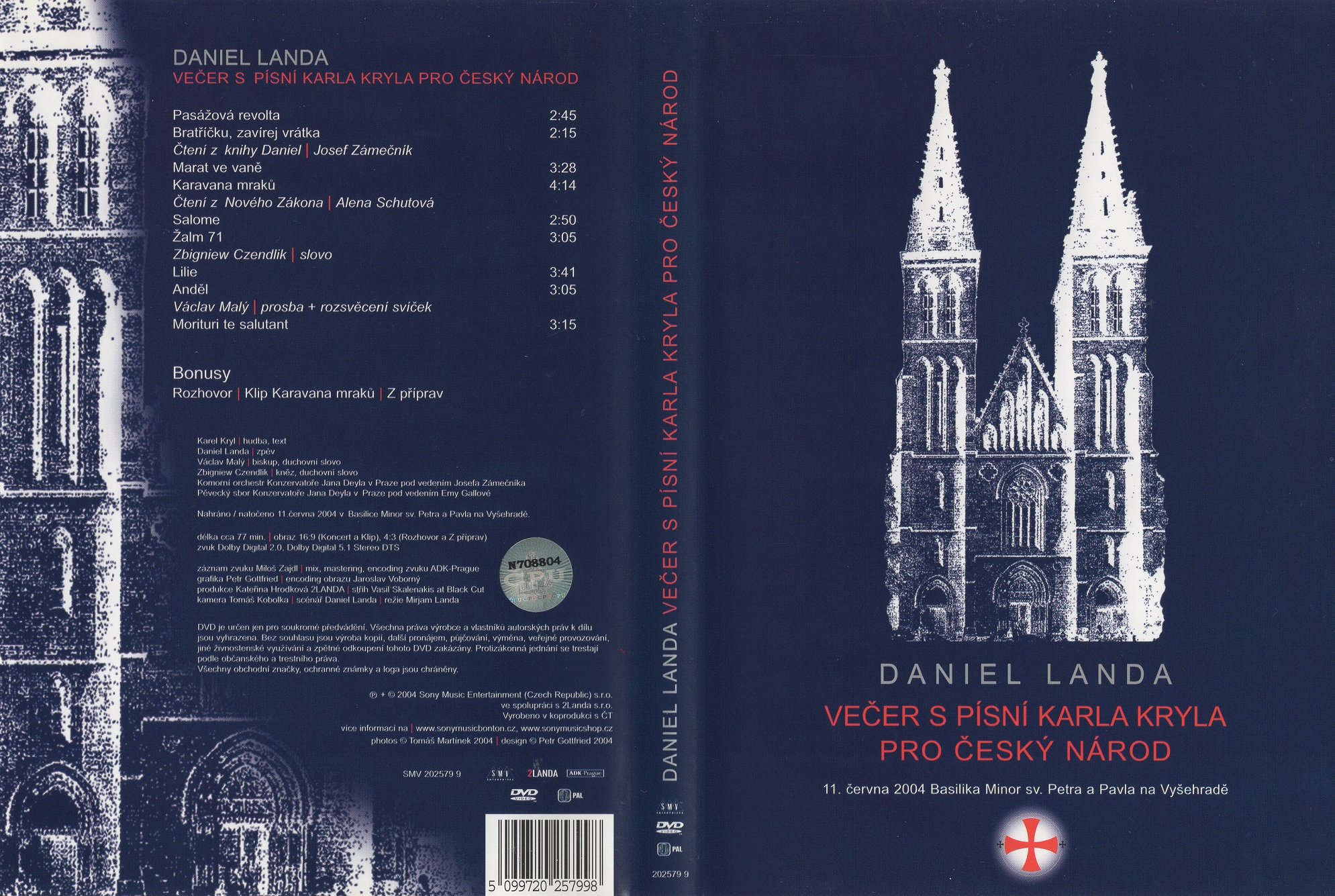 Daniel Landa - Večer s písní Karla Kryla pro Český národ (2004 ...