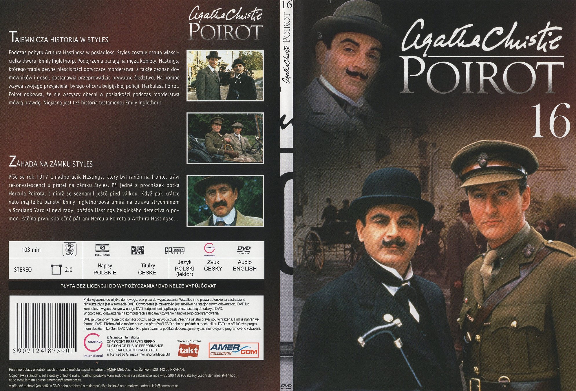 Agatha Christie: Poirot - The Mysterious Affair at Styles (S03E01 ...