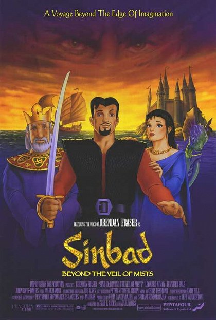 Sinbad: Beyond the Veil of Mists (2000) | Galerie - Plakáty | ČSFD.cz