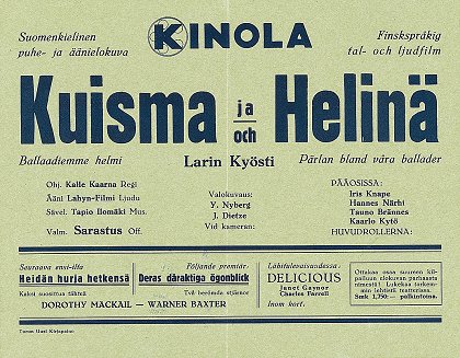 Kuisma ja Helinä (1932) | ČSFD.cz