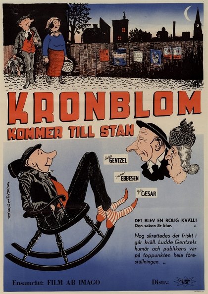 Kronblom kommer till stan (1949) | ČSFD.cz