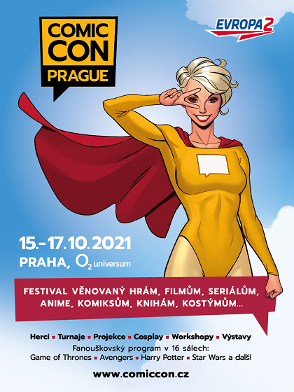 Druhý ročník Comic-Conu Prague se blíží! | Novinky | ČSFD.sk