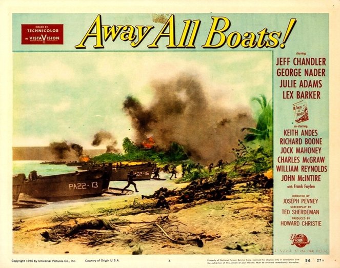 Away All Boats (1956) | Gallery - Lobby cards | ČSFD.cz