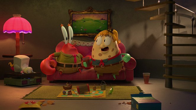 Korálový tábor: Spongebob na dně mládí - Sépiák nechce zemřít / Herní ...