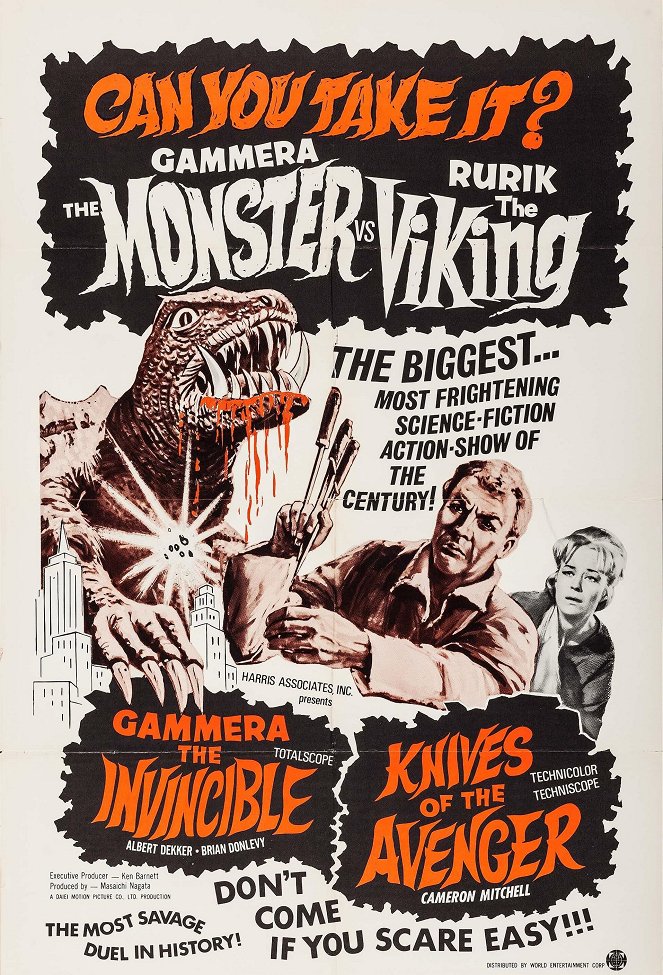 Gammera the Invincible (1966) | Galeria - Plakaty | ČSFD.cz