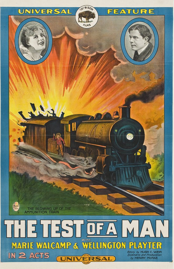 The Test of a Man (1915) | Galerie - Plakáty | ČSFD.cz