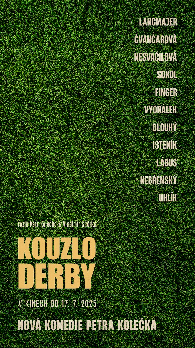 Kouzlo derby (2025) | Galerie - Plakáty | ČSFD.cz