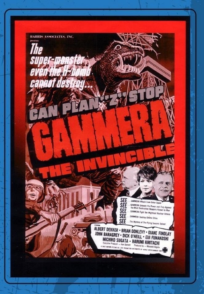 Gammera the Invincible (1966) | Galeria - Plakaty | ČSFD.cz