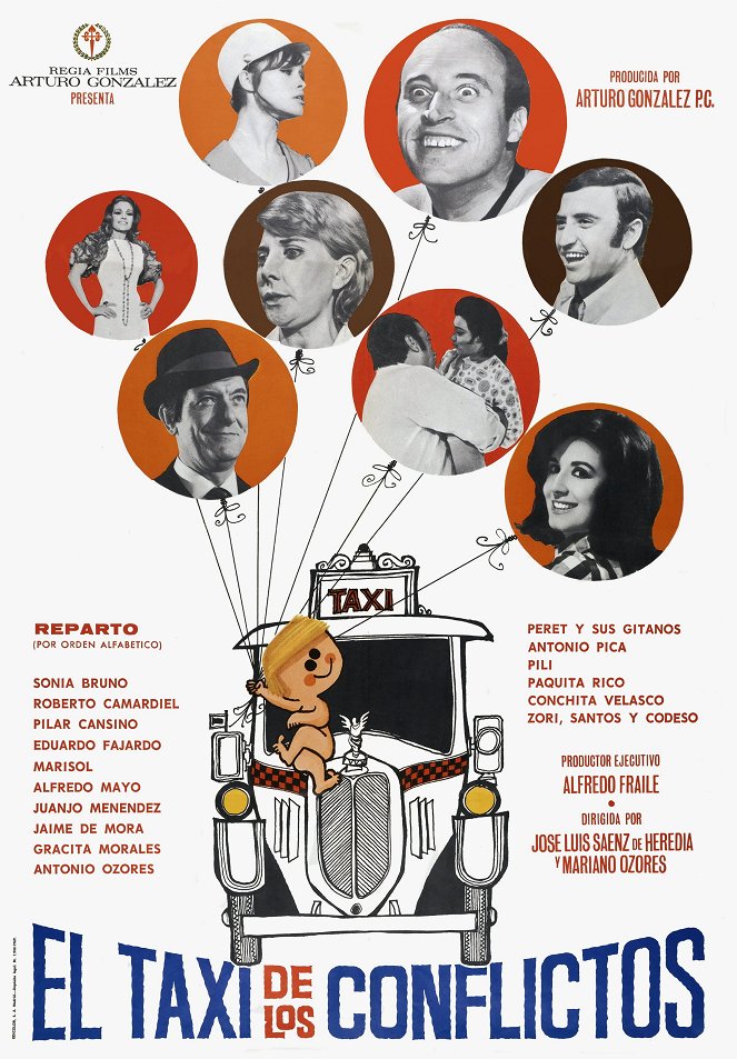 El taxi de los conflictos (1969) | Galerie - Posters | ČSFD.cz