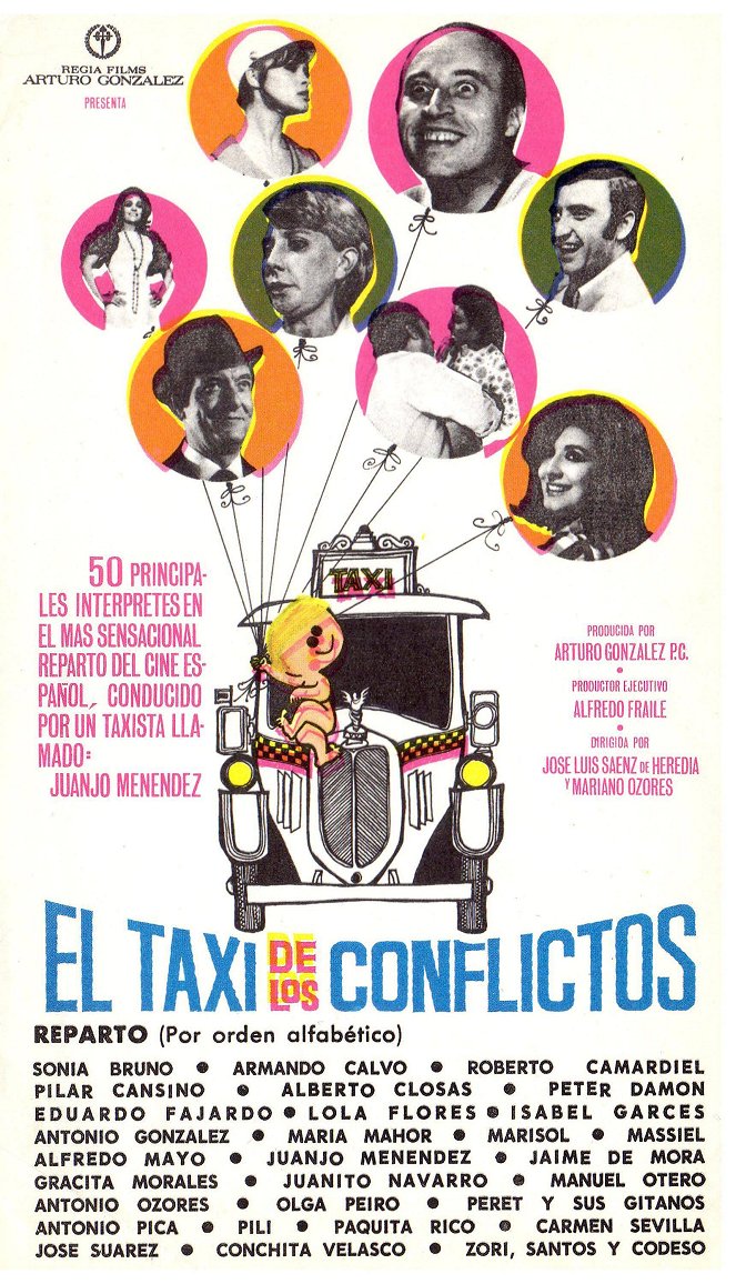 El taxi de los conflictos (1969) | Galerie - Posters | ČSFD.cz