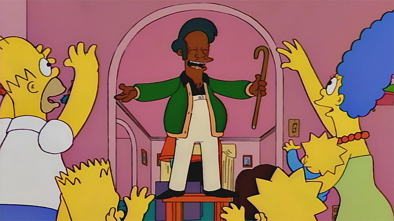 Simpsonovi - Homer a Apu (S05E13) (1994) | ČSFD.cz