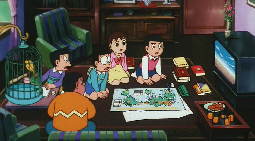 Eiga Doraemon: Nobita to cubasa no júšatači (2001) | ČSFD.cz
