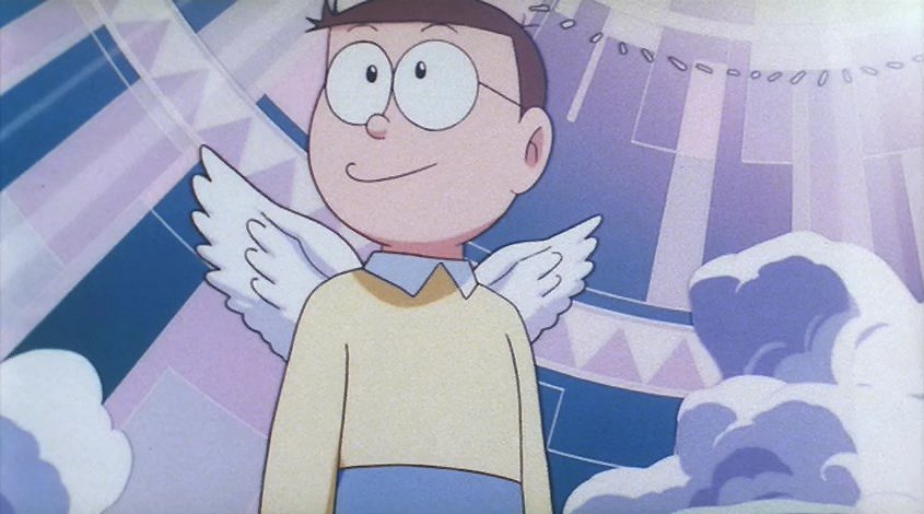 Eiga Doraemon: Nobita to cubasa no júšatači (2001) | ČSFD.cz