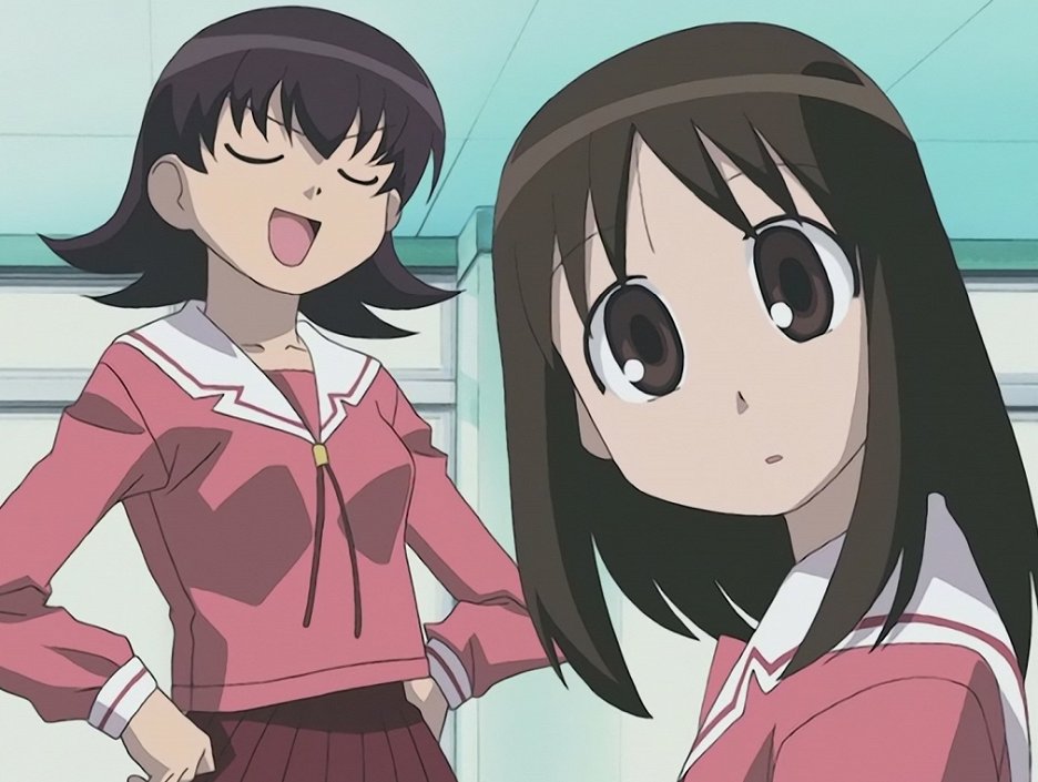 Azumanga daió: The Animation - Kodomo kókósei / Tensai desu / Kowai ka ...