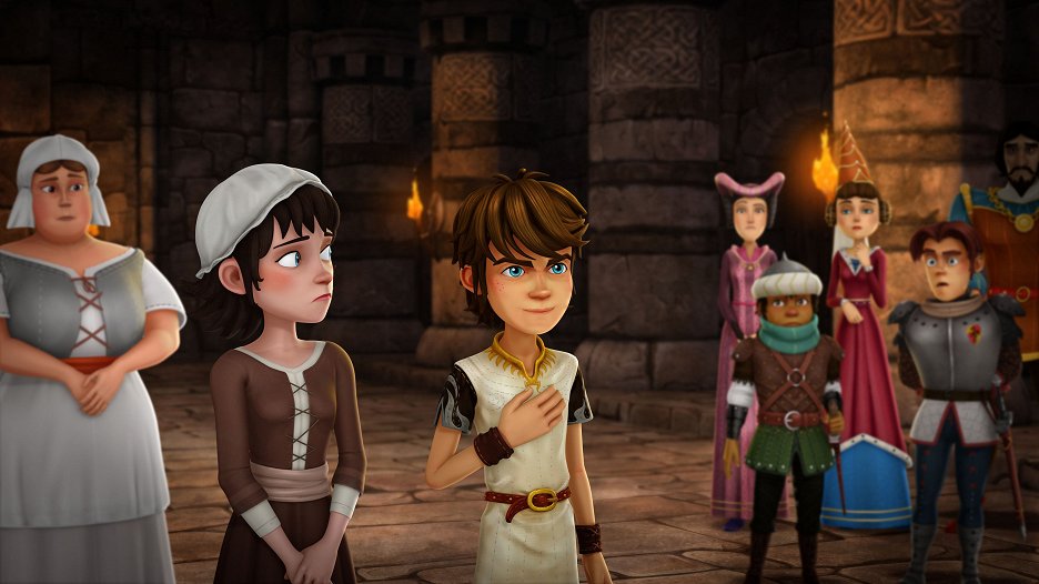 Arthur et les enfants de la Table Ronde - Promesse de chevalier (S01E01 ...
