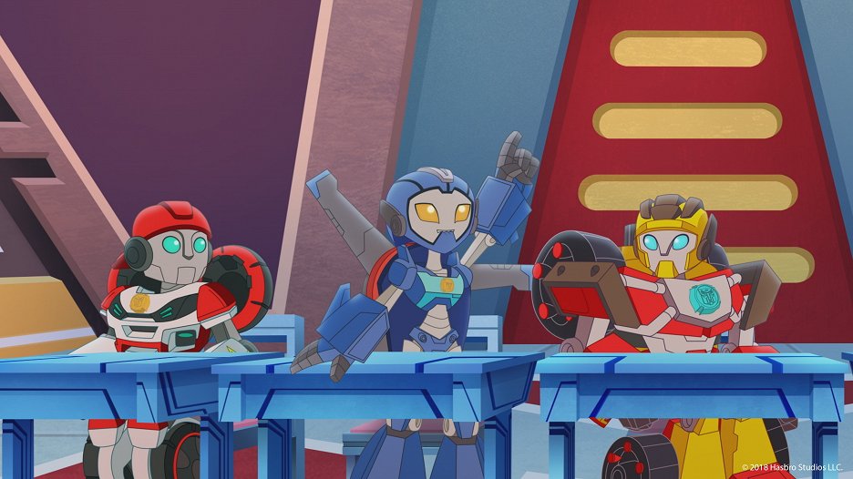 Transformers - Roboti záchranáři - Akademie - Tough Luck Chuck (S01E04 ...