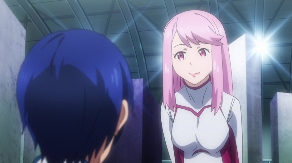 Gunslinger Stratos: The Animation - Sentan: Mó hitori no boku (E01) (2015) | ČSFD.cz