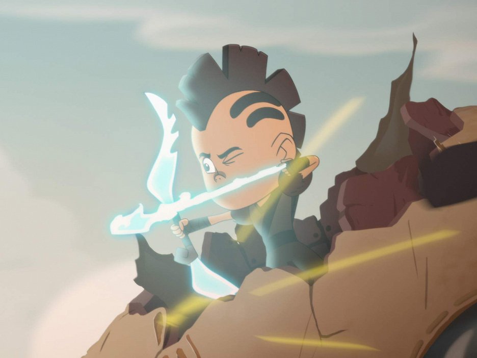 Niko and the Sword of Light - The Forgotten Fortress (S02E09) (2019 ...
