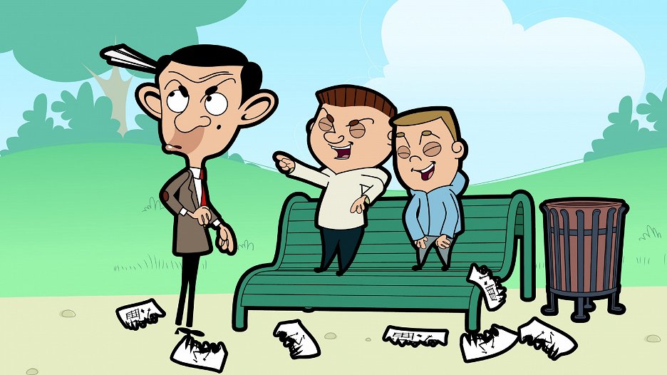 Mr. Bean: Animované příběhy - Litterbugs (S04E07) (2015) | ČSFD.cz
