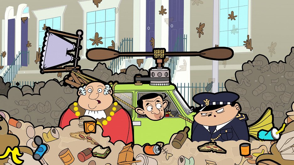 Mr. Bean: Animované příběhy - Litterbugs (S04E07) (2015) | ČSFD.cz