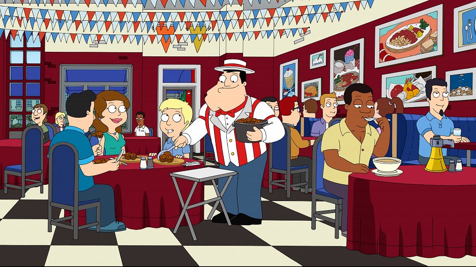 Americký táta - Stanova restaurace (S07E04) (2010) | ČSFD.cz