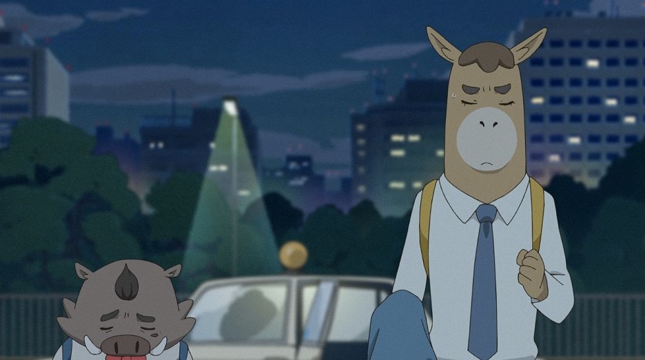 Odd Taxi - Nagai joru no sugošikata (E02) (2021) | ČSFD.cz