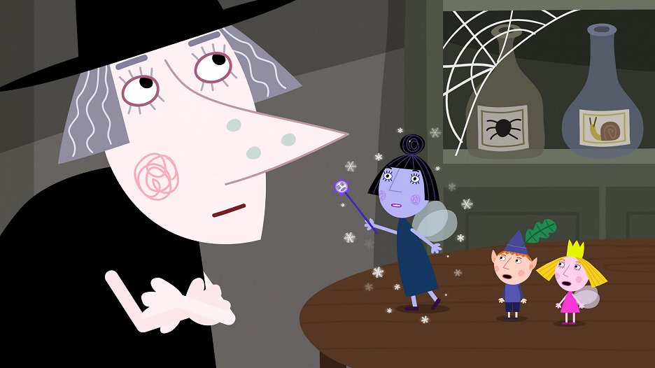 Maličké království Bena a Holly - Mrs Witch (S01E15) (2009) | ČSFD.cz