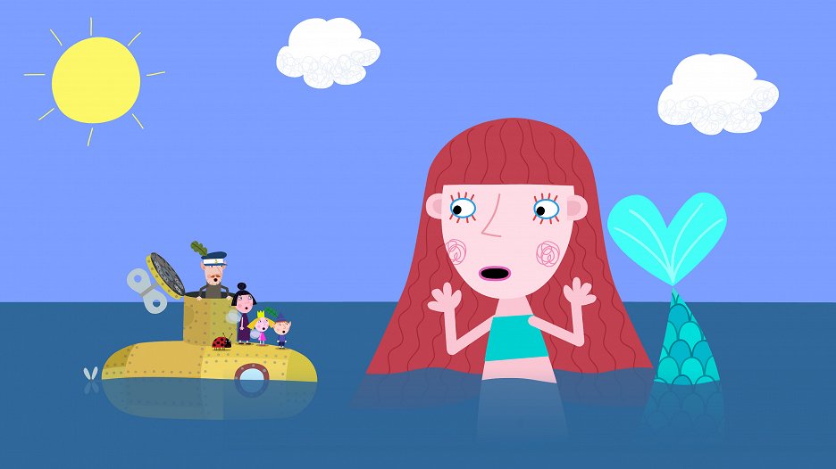 Maličké království Bena a Holly - The Mermaid (S02E46) (2013) | ČSFD.cz