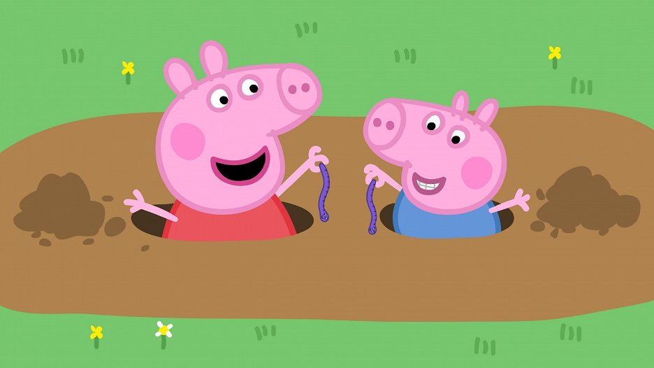 Prasátko Peppa - Compost (S03E07) (2009) | ČSFD.cz