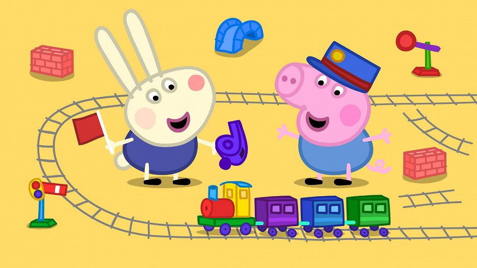 Prasátko Peppa - Richard Rabbit Comes to Play (S03E08) (2009) | ČSFD.cz