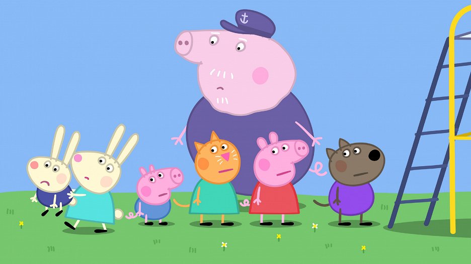 Prasátko Peppa Grandpa At The Playground S03e22 2009 Čsfdcz