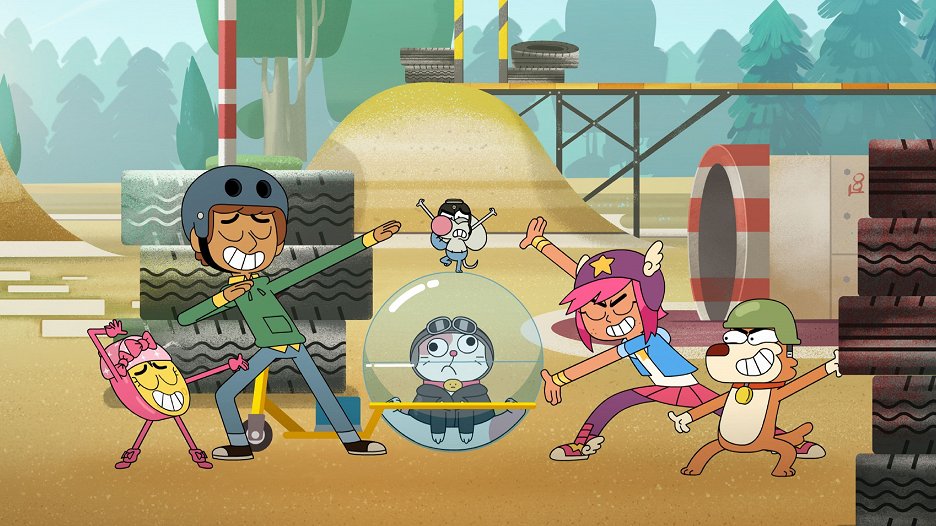 Kluk Holka atd. - Scoot or Be Scooted (S01E07) (2019) | ČSFD.cz