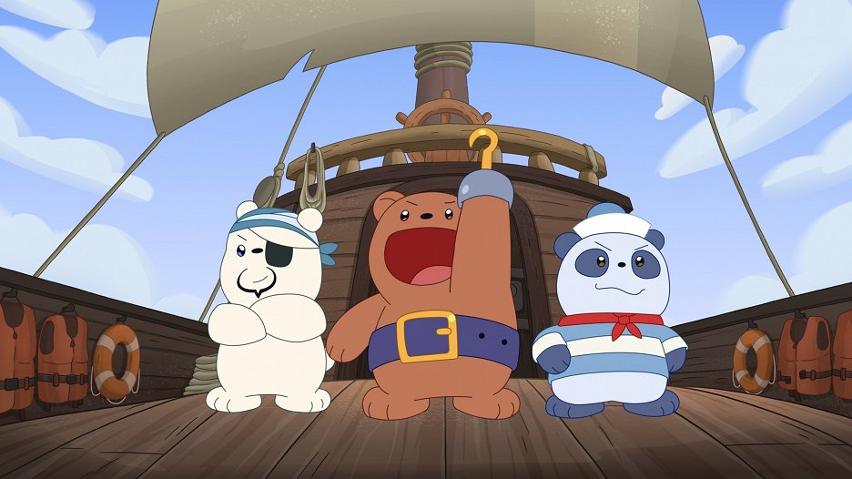 Mezi námi medvíďaty - Pirátský Papouch Polly (S01E08) (2022) | ČSFD.cz