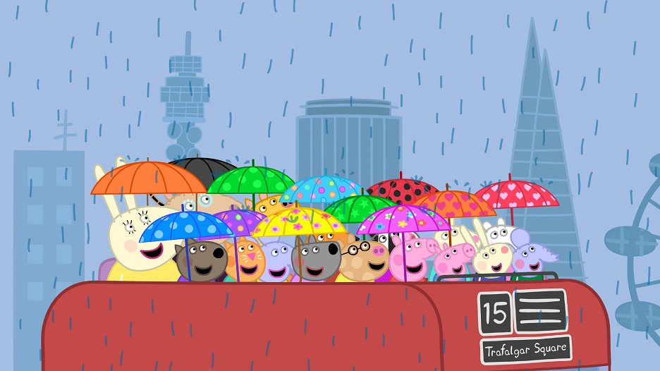 Prasátko Peppa - London (S05E15) (2017) | ČSFD.cz