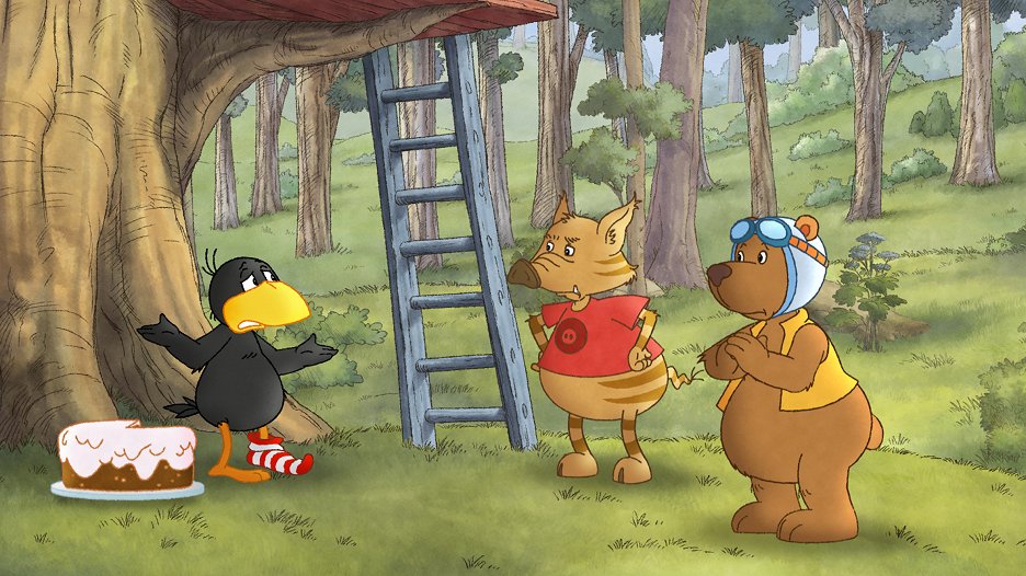 Der kleine Rabe Socke - Frau Dachs hat Geburtstag (S02E07) (2017) | ČSFD.cz