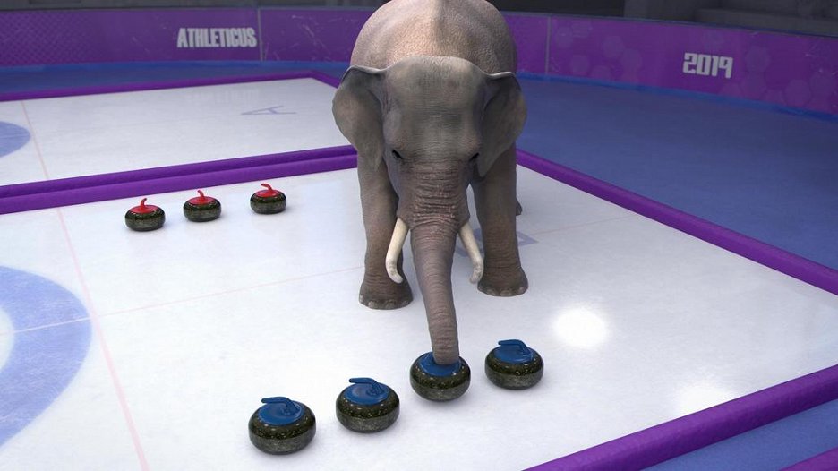 Sportující zvířata - Curling (S02E25) (2019) | ČSFD.cz