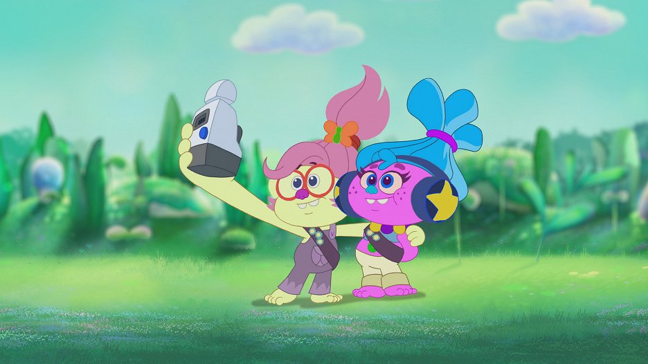 Trollové - Zpíváme dál - Scrapbookmobile / Troll Rangers (S07E04) (2019 ...