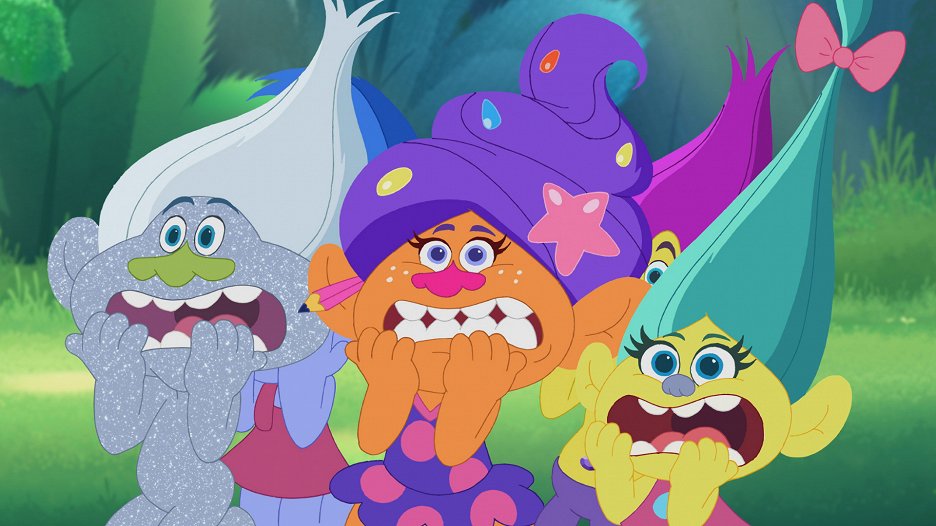 Trollové - Zpíváme dál - Scrapbookmobile / Troll Rangers (S07E04) (2019 ...