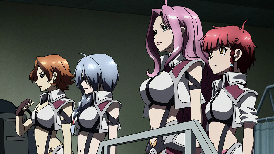 Cross Ange: Tenši to rjú no rondo - Villkiss Kakusei (E03) (2014) | ČSFD.cz